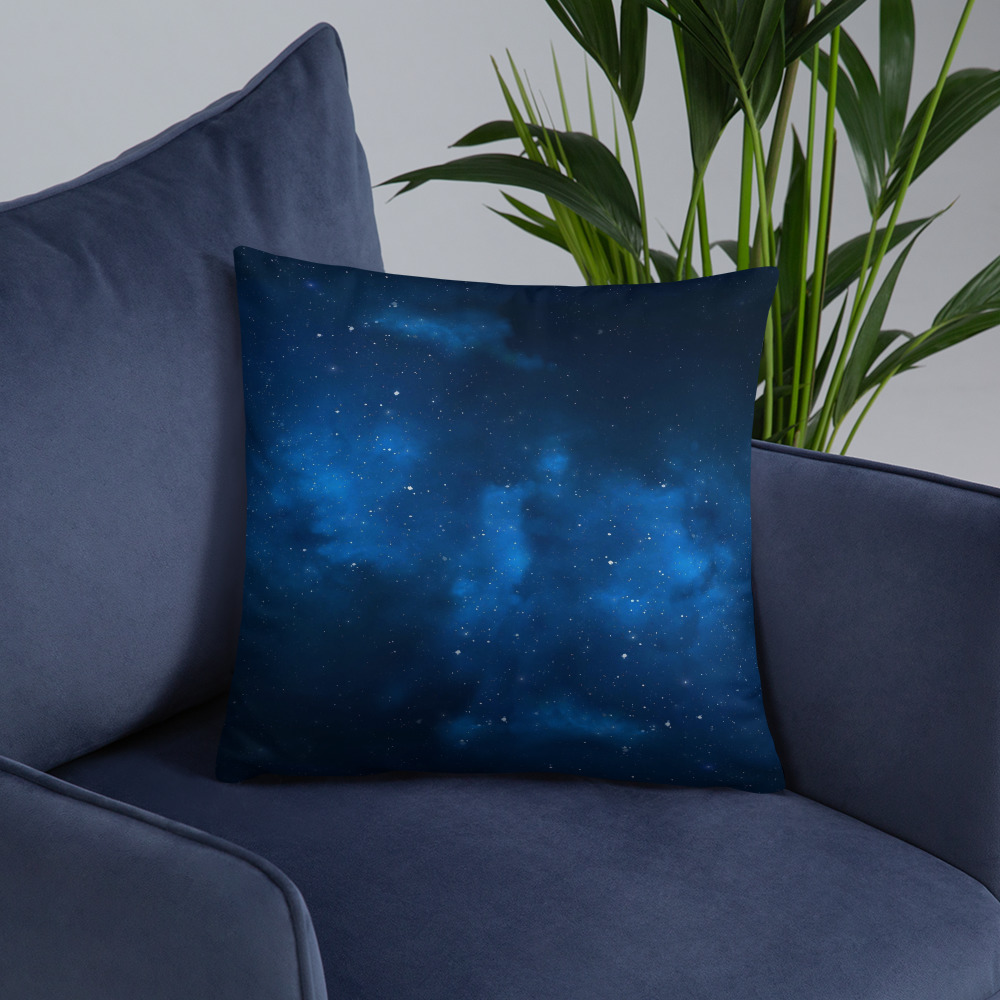 Allover Space Throw Pillows - Away Team Gear